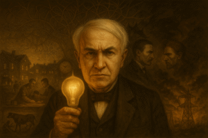 Thomas Edison: A Luz do Gênio ou a Sombra da Polêmica? Desvendando a ...
